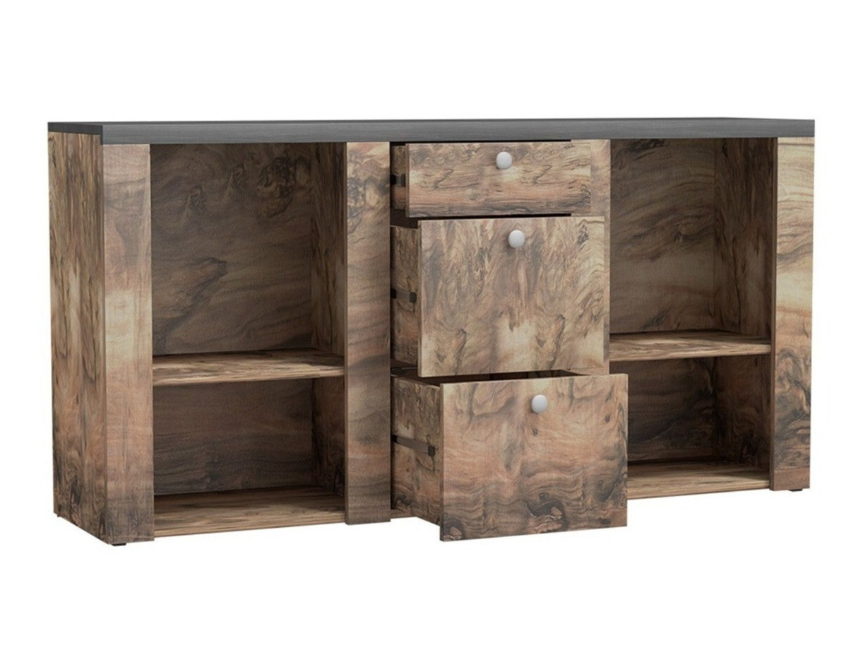 Comodă Salelbo 107 (Nuca) - Mobilier pentru camera de zi | Mobilier.ro
