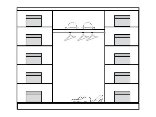 Dulap Reno 116 (Laredo pin) - Mobilier pentru camera de zi | Mobilier.ro