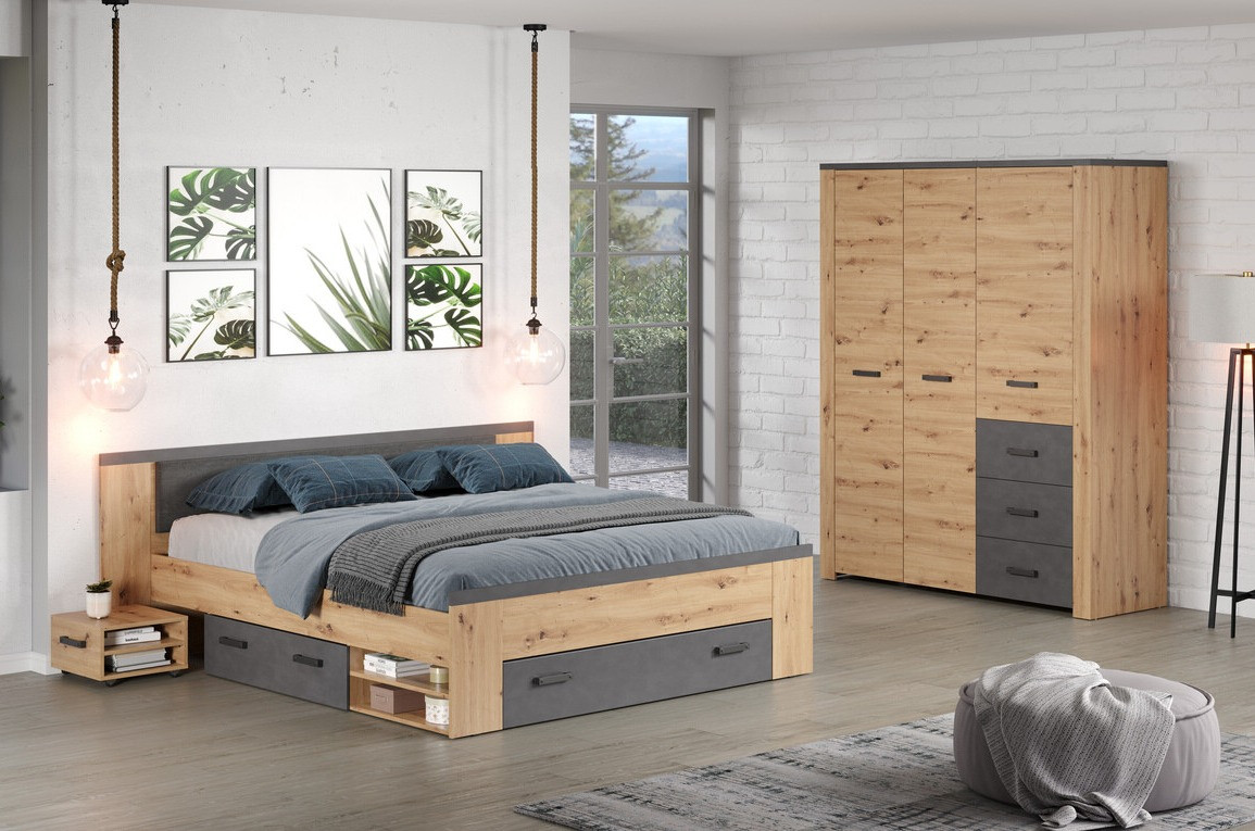 Pat Columbia BE124 - Mobilier dormitor | Mobilier.ro