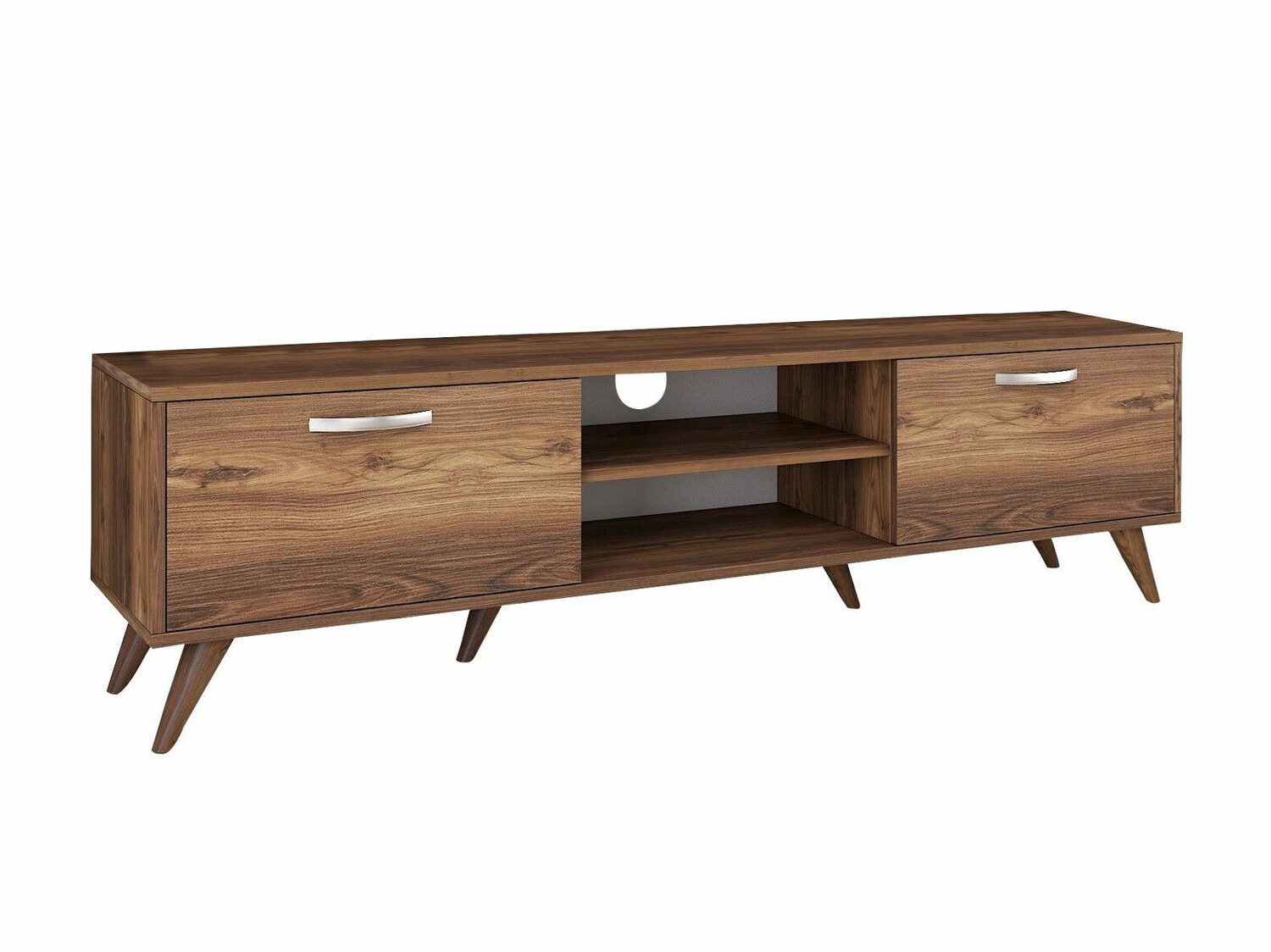 Comodă TV Kailua 101 (Nuca) - Mobilier pentru camera de zi | Mobilier.ro