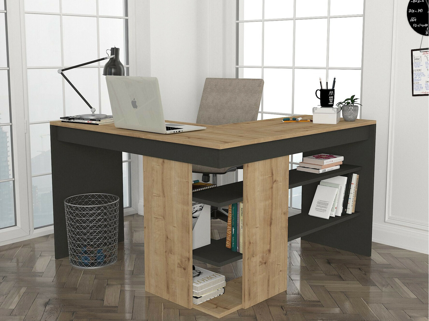 Birou de colt Kailua 699 - Birouri | Mobilier.ro